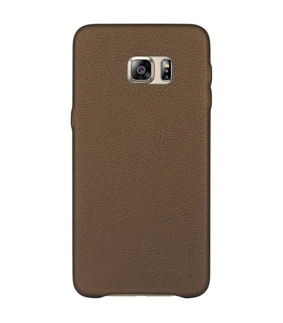 Coque noble series marron Samsung Galaxy S6 Edge+